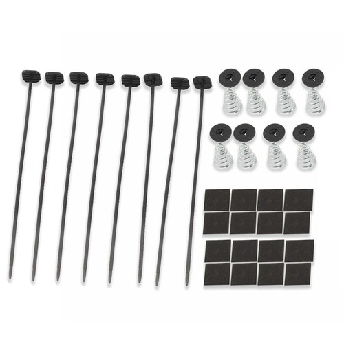 2x Electric Radiator Fan Tie Strap Mounting Kit Zip Ties Straps Tabs ...