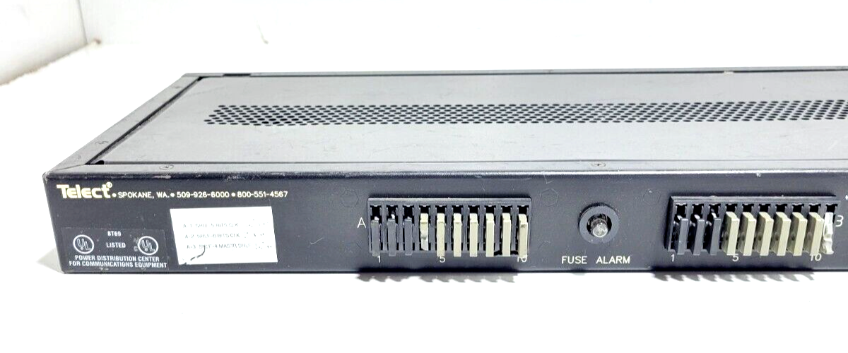 TELECT P/N: 009-0004-1001 DUAL FUSE PANEL DUAL FEED | eBay