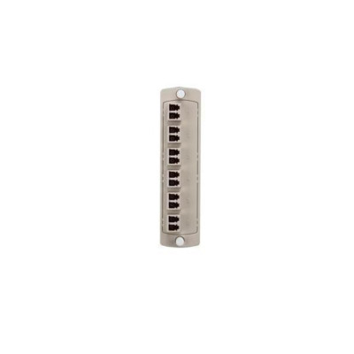 Leviton 5F100-2IL Multimode OM1 12-Fiber LC Duplex Plate Rack/Wall ...