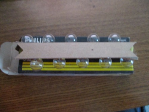 NOS BOX OF 10 PHILIPS 98 bulb,12v,6cp NOS FREE SHIPPING | eBay