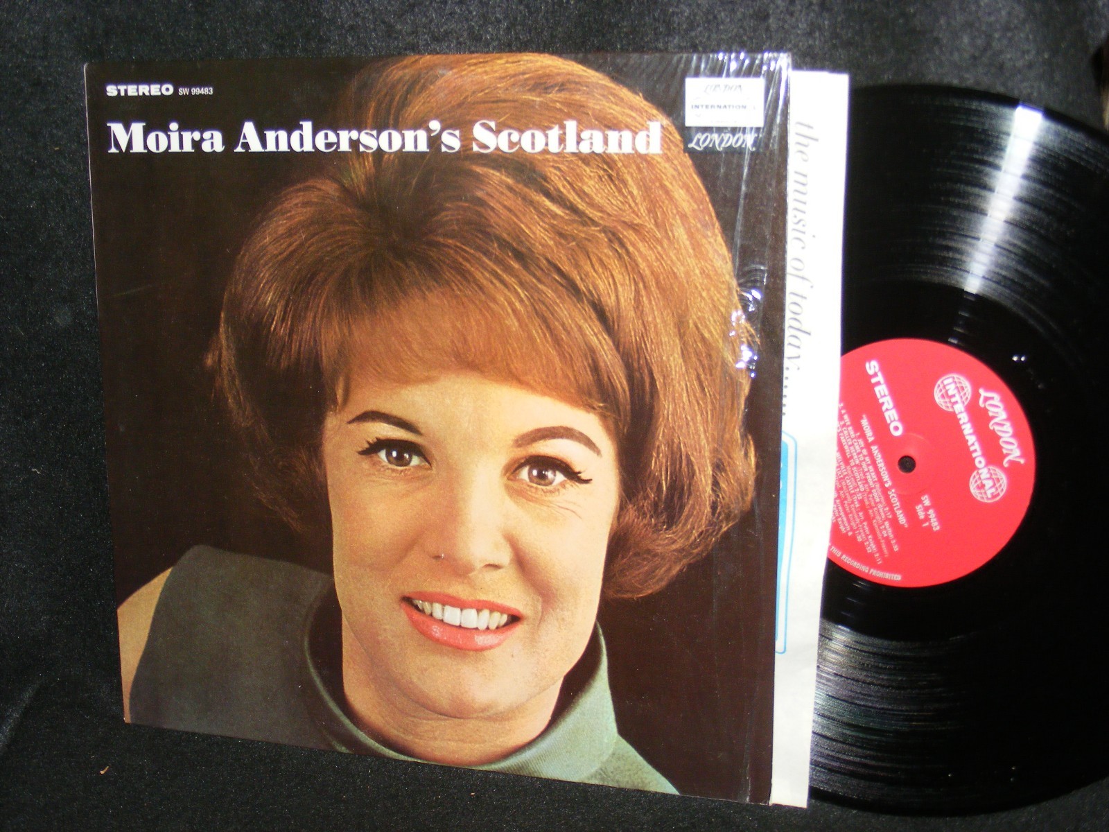 MOIRA ANDERSON'S SCOTLAND LP Stereo In Shrinkwrap Celtic Folk PETER ...
