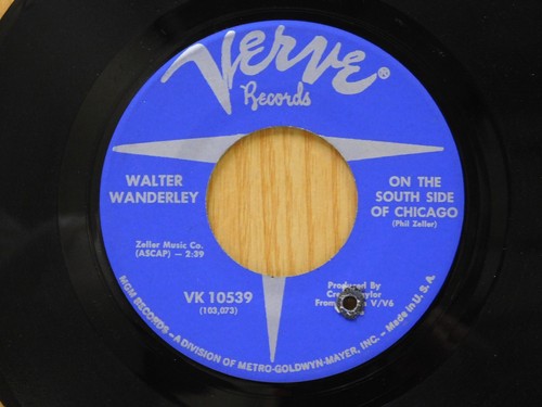 Walter Wanderley 45 On The Southside Of Chicago bw Minha Saudade ...