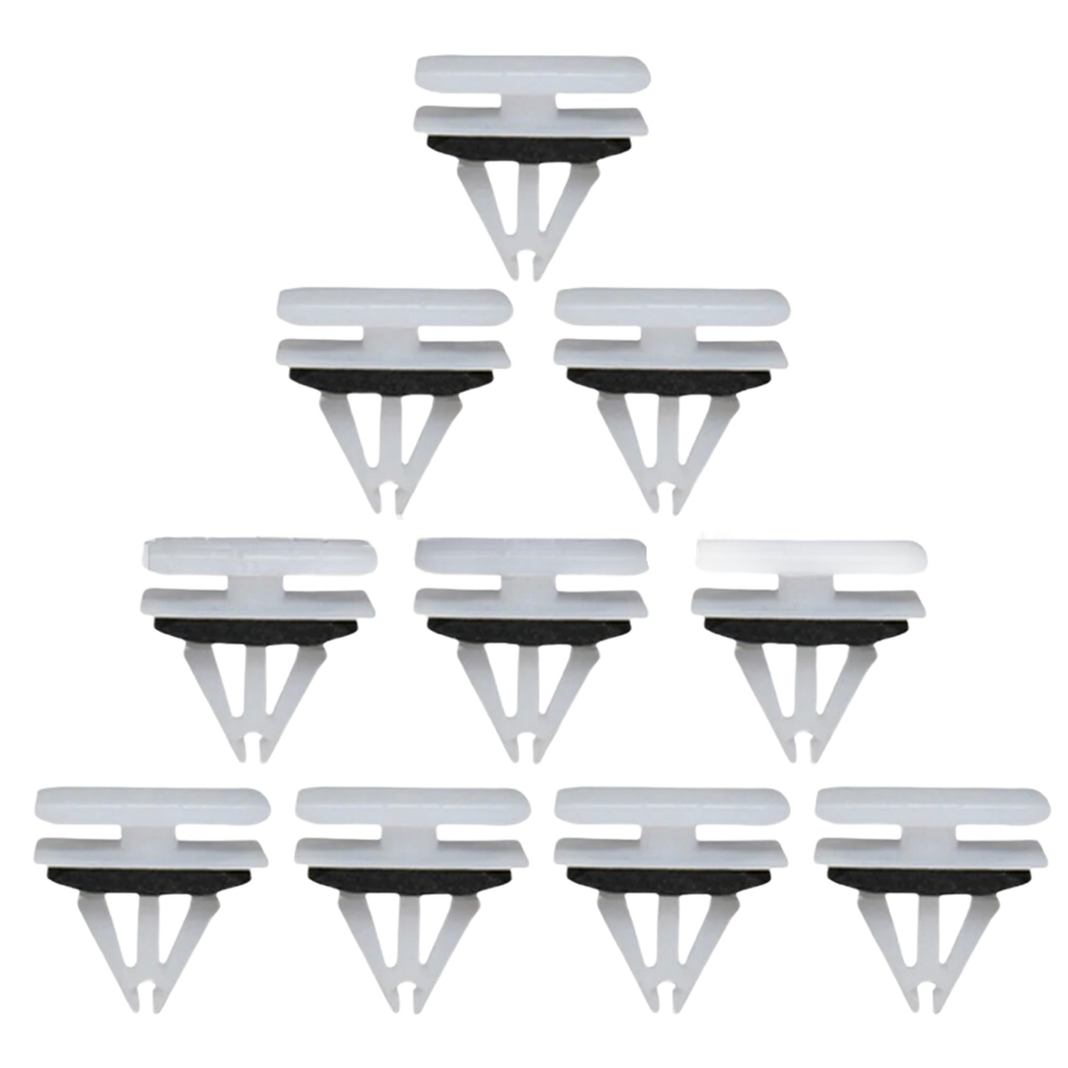 50PCS Rocker Door Molding Clip With Sealer Fastener Clip For Ford ...