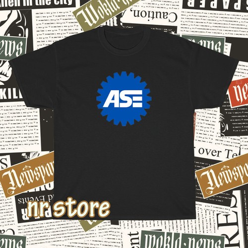 New Ase Automotive Service Logo T-Shirt Funny Size S to 5XL | eBay