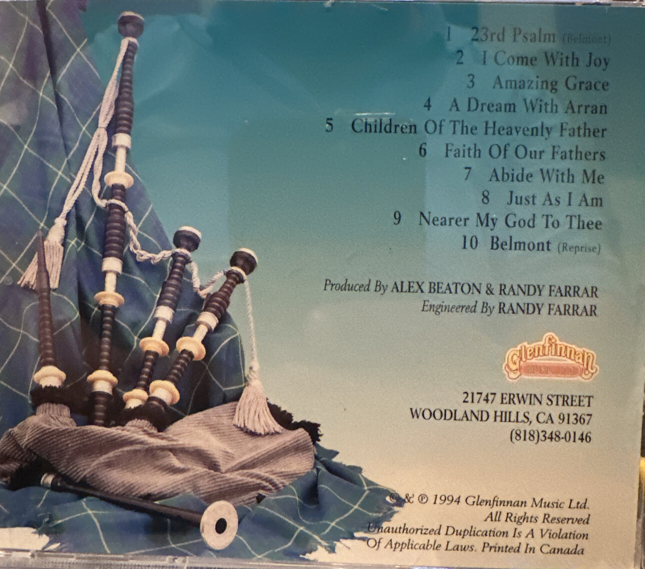 Alex Beaton Song of praise pipes of peace | eBay