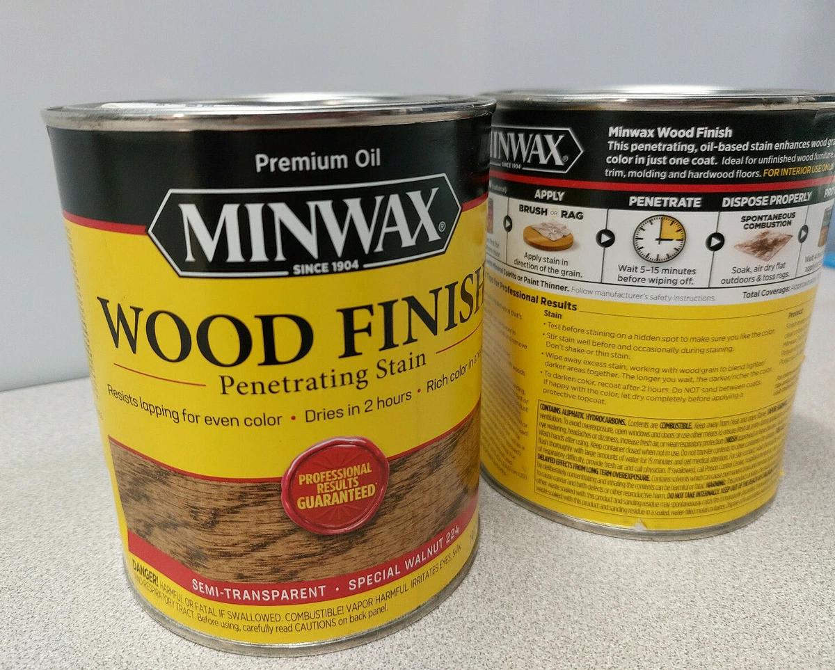 Minwax Special Walnut Stain