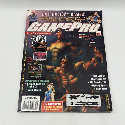 GamePro Magazine Issue #99 (December 1996) - Mortal Kombat Trilogy ...