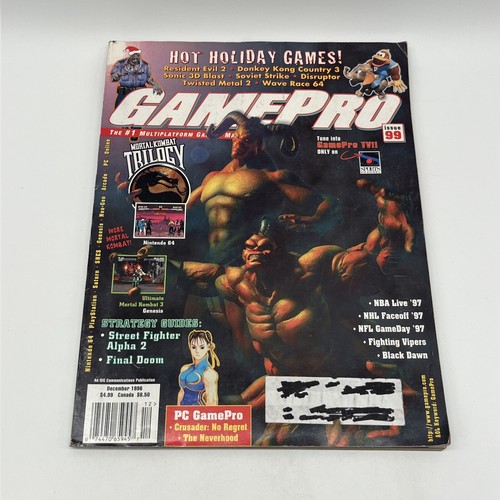 GamePro Magazine Issue #99 (December 1996) - Mortal Kombat Trilogy ...