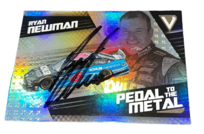 Ryan Newman NASCAR autographed card 2022 PANINI CHRONICLES VICTORY LANE ...
