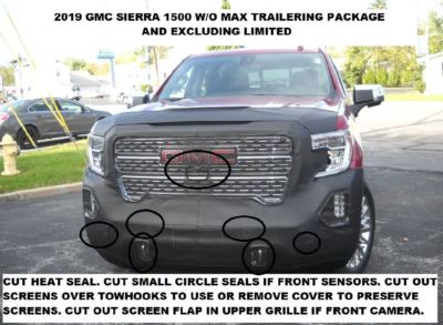 2019-2021 GMC Sierra 1500 Pickup Lebra Front End Mask Bra Exc.Limited ...