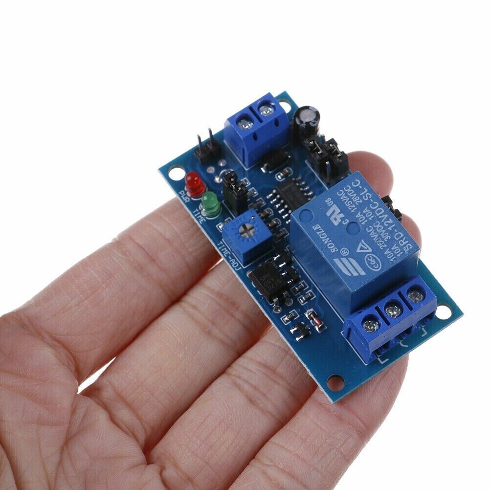 Dc 12v Time Relay Module Normal Open Delay Timer Timing Control Switch