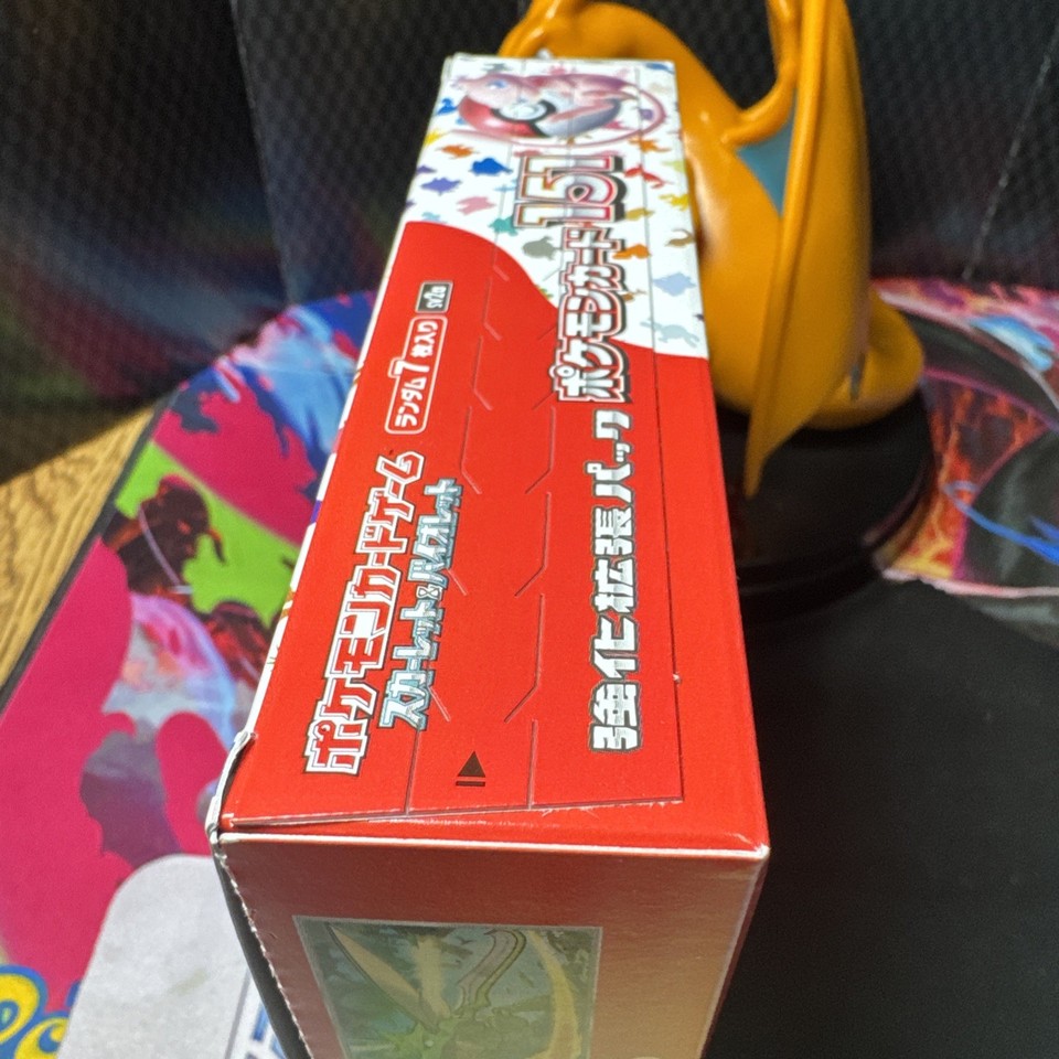 Pokemon TCG - Japanese 151 Booster Box - NEW/Factory Sealed - No Shrink ...