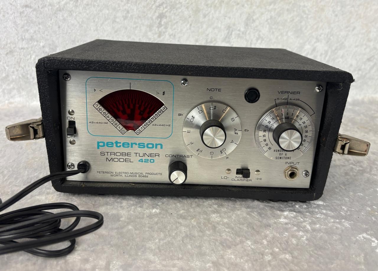 Peterson Model 420 Strobe Tuner | eBay