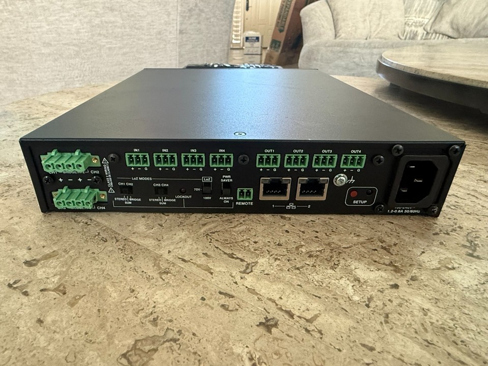 CRESTRON M1845006 DM-NAX-AMP-X300 4-Channel Amplifier | eBay