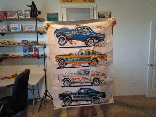 Georgia Shaker 1965 Falcon 1969 Ford Mustang Hubert Platt Vinyl Poster ...