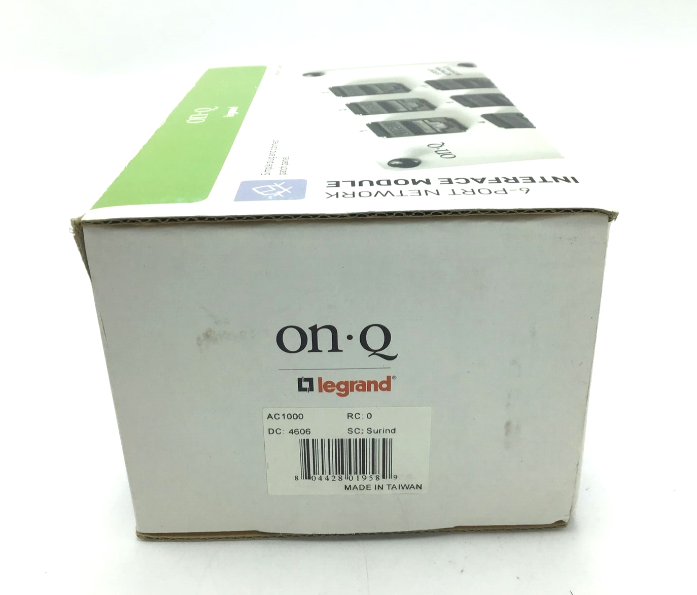 OnQ AC1000 6 Port Network Interface Module for sale online | eBay