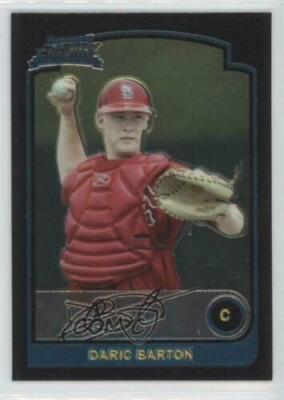 2003 Bowman Draft Chrome Daric Barton #BDP34 | eBay