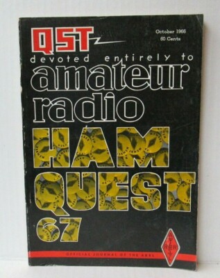 QST AMATEUR RADIO MAGAZINE October 1966 PM12 | eBay