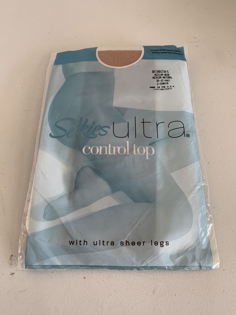 SILKIES ULTRA CONTROL TOP PANTYHOSE - Beige / Honey - X QUEEN (XX-Large ...