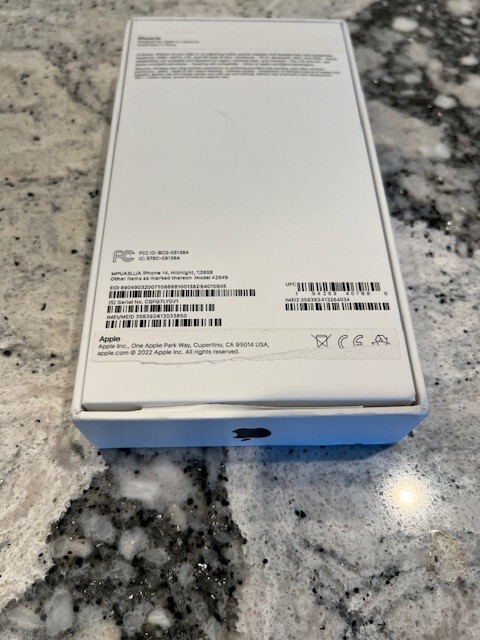 Apple iPhone 14 - 128 GB - Black (Unlocked) (Single SIM) 194253407980 ...