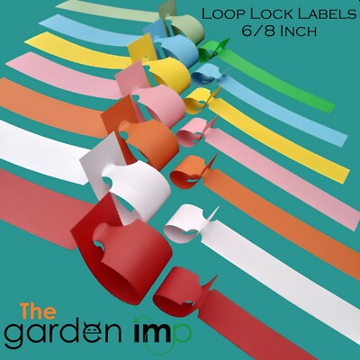 Loop Lock Plant Labels Professional Self Tie Garden Nursery ID Tags ...