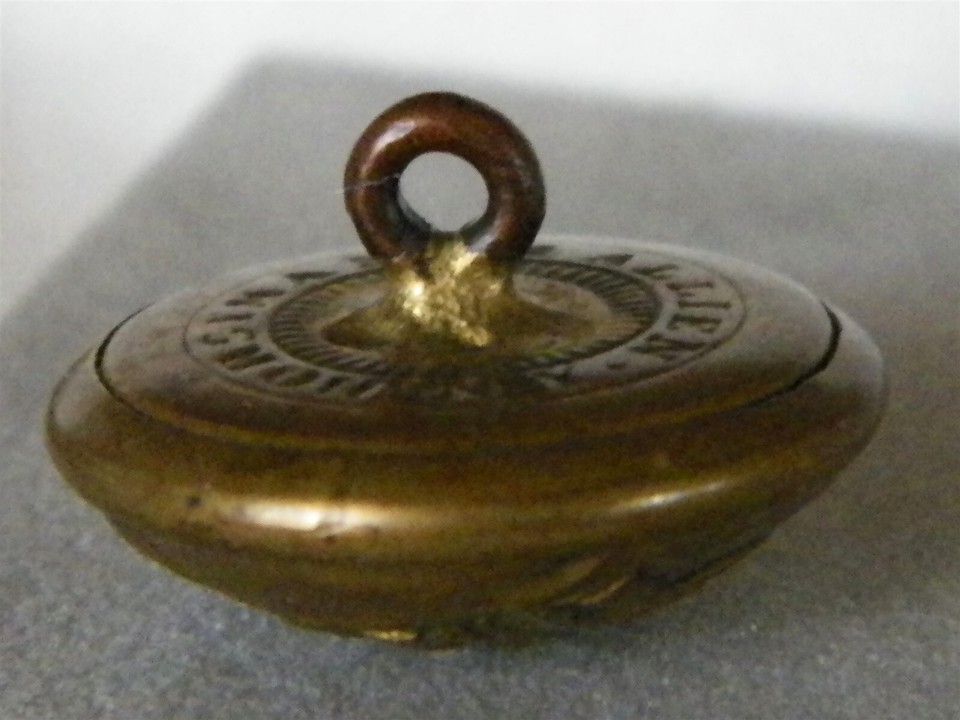 Bb GEORGIA MILITIA Confederate Civil War UNIFORM BUTTON Medium [Tice GA ...