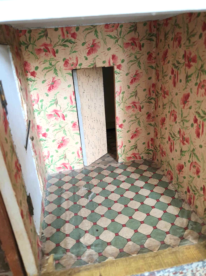 Super Rare all original 1900s Antique dolls house vintage rare ...