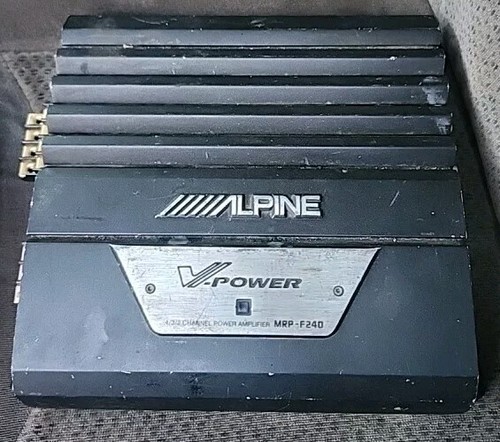 Alpine MRP-F240 4-Channel Car Amp 93276300653 | eBay