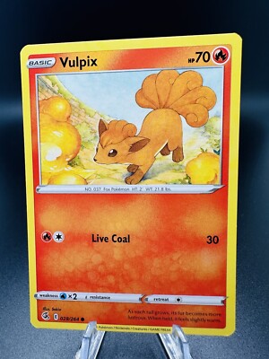 Pokemon TCG - Vulpix 28/264 - Fusion Strike 2021 | eBay