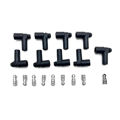 Spark Plug Wires Distributor Boots Ends 90 Degree Ignition Terminals ...