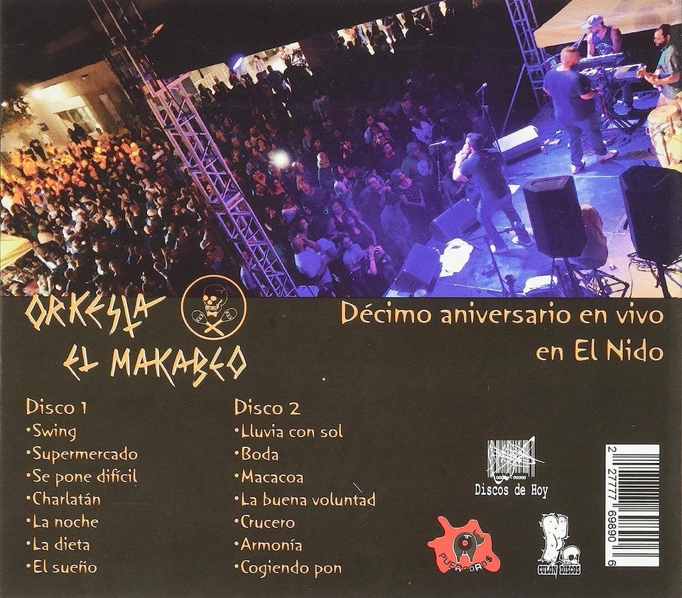 Orquesta El Macabeo Decimo Aniversario En Vivo En El Nido (CD) 227777698906 | eBay