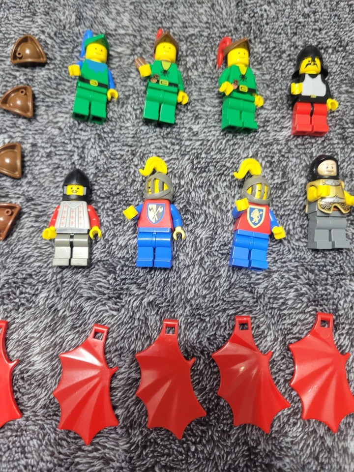 Vintage LEGO Minifigure Lot: Medieval Castle Knights Kingdoms Theme ...