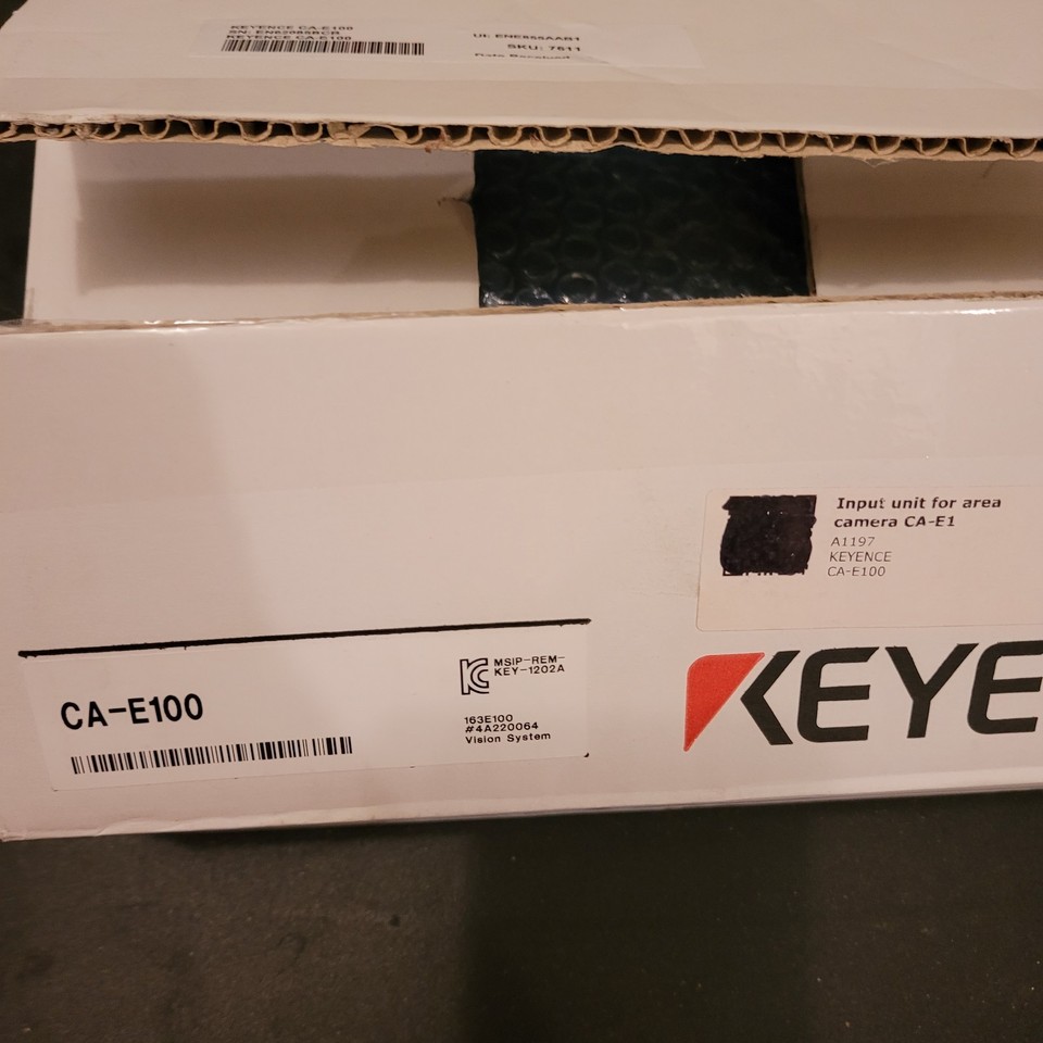 Brand new Keyence CA-E100 Vision Camera CA-E100 | eBay
