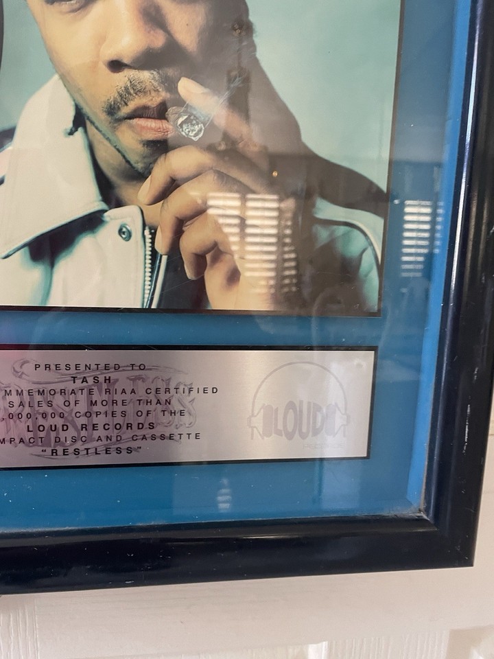 ORIGINAL XZIBIT platinum Record Award RIAA hip hop rap R&B rare | eBay