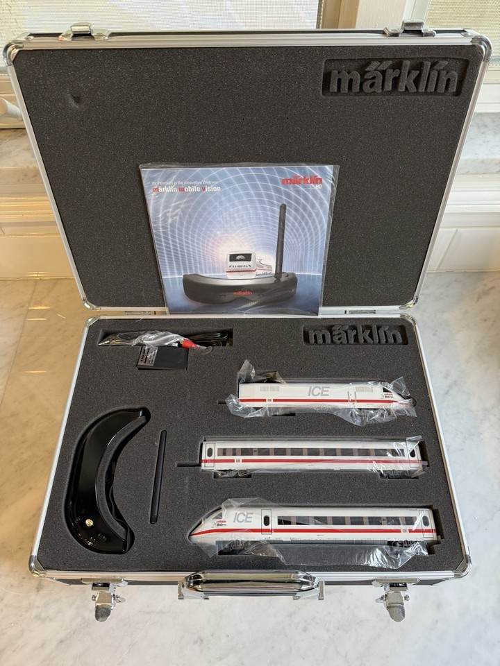 RARE Marklin 26020 HO "Mobile Vision" ICE Train Set w/ Video Goggles | eBay