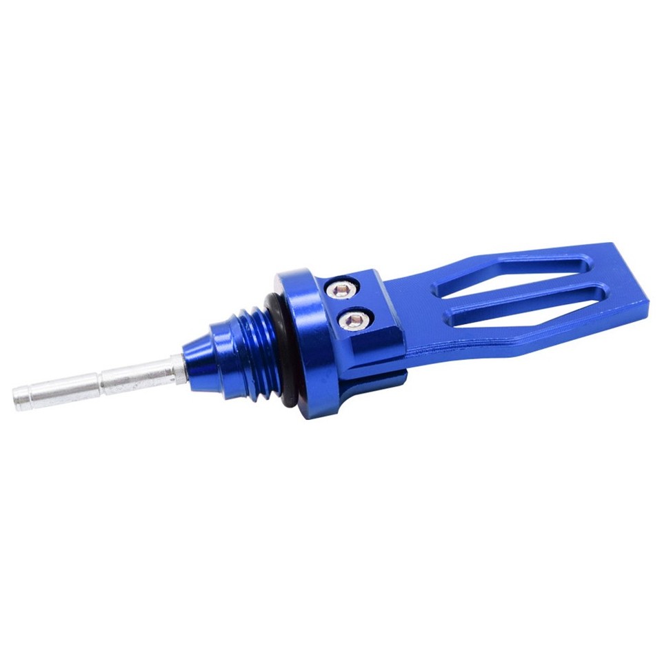 Motorcycle Engine Oil Dipstick Cap Plug CNC Crankcase Oil Level Gauge ...