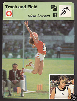 META ANTENEN Switzerland Pentathlon Track & Field 1977 SPORTSCASTER ...
