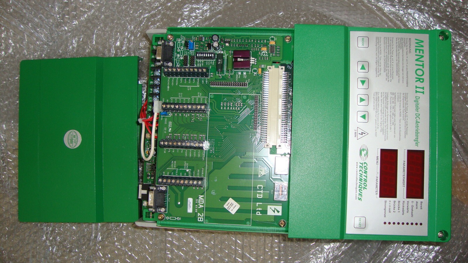 Control Techniques Mentor II ( M75R-14RL =) M75R 30kW M75RGB14 M75R-MDA2B+MDA3 | eBay.de