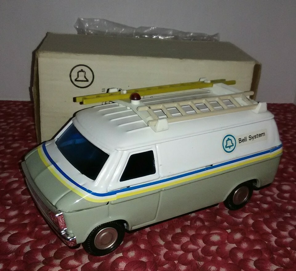 Vintage Bell System Telephone Company Promo Van Truck Bank Western ...