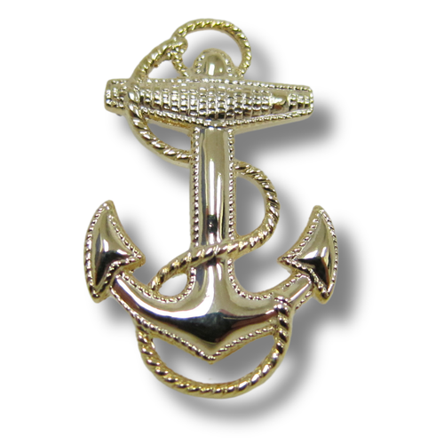 United States Navy Gold Anchor Military Lapel Hat Pin Badge Official ...