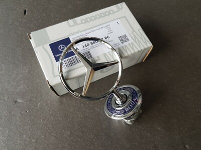 Genuine Mercedes-Benz W140 Bonnet Badge Star A1408800286 | eBay
