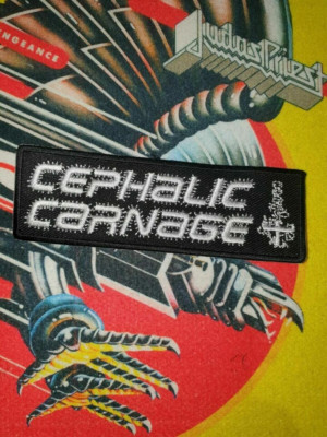 Cephalic Carnage patch Cattle Decapitation Exhumed xx | eBay UK