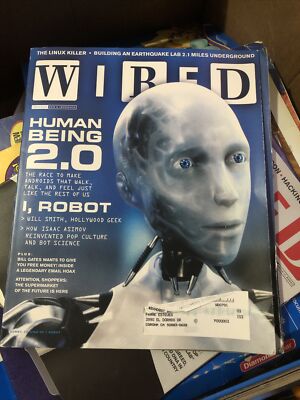 Wired July 2004 I Robot Will Smith. B33 | eBay