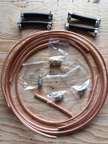 Triumph Spitfire Mk1 Mk2 Mk3 TC Fuel Petrol pipe line set kit RHD & LHD ...