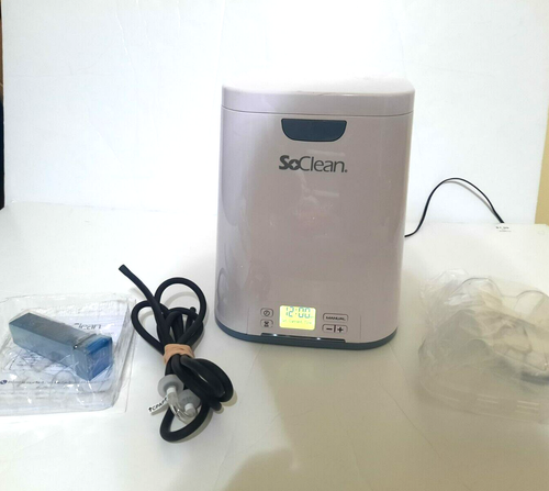 SO CLEAN 2 CPAP Machine Cleaner Sanitizer w/ Adapter And Cartridge Used ...