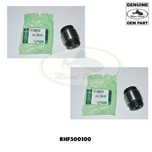 LAND ROVER REAR KNUCKLE UPPER BUSHING x2 RANGE SPORT LR3 LR4 RHF500100 ...