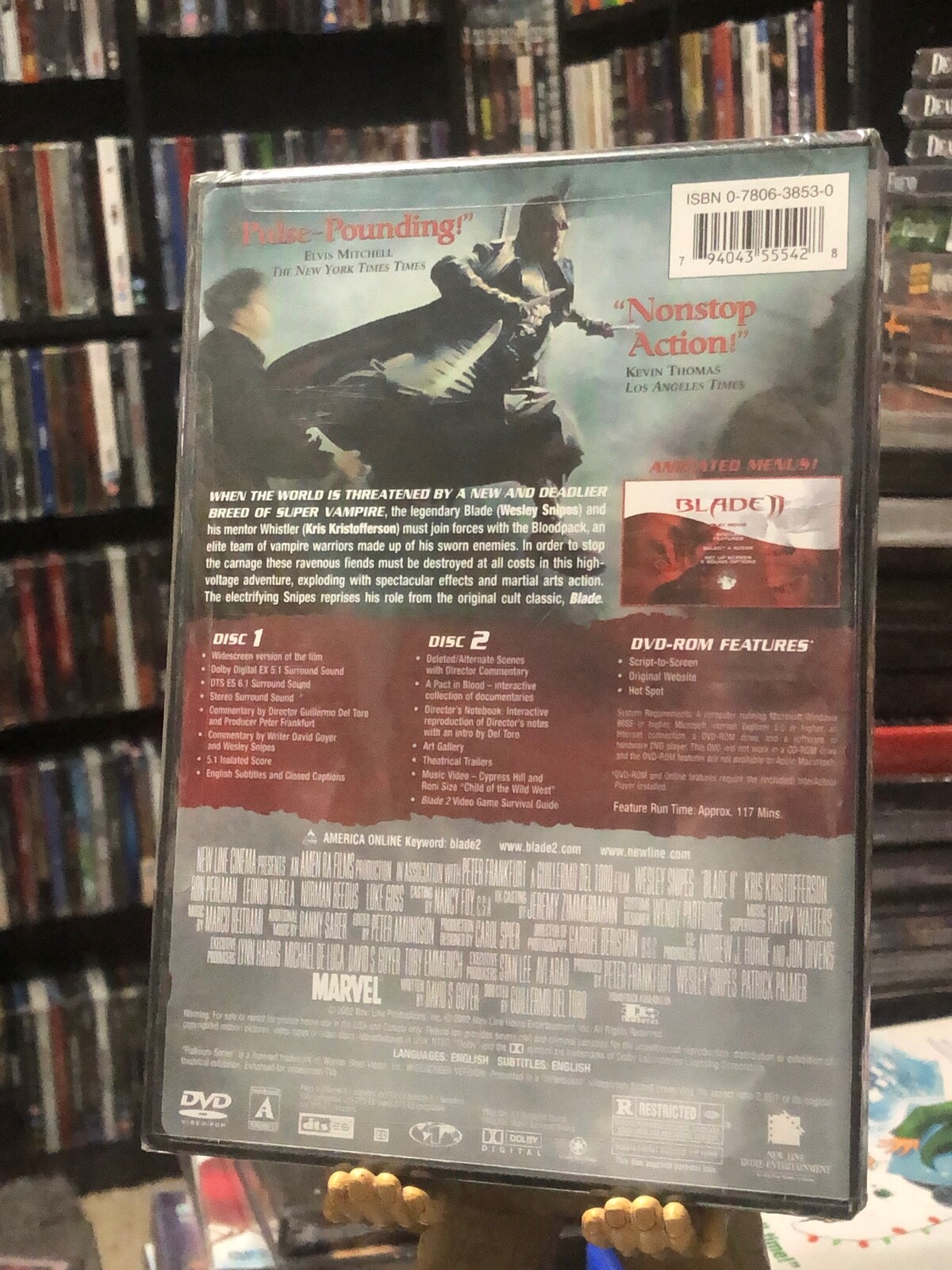 Blade II (DVD) 2-Disc Set! Platinum Series Edition! Wesley Snipes ...