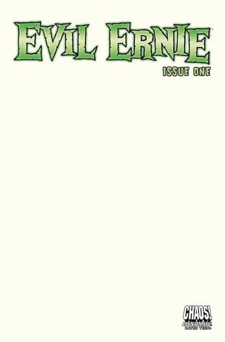 Blank VARIANT EVIL ERNIE 1 Authentix Convention Sketch CHAOS FAST SHIP ...