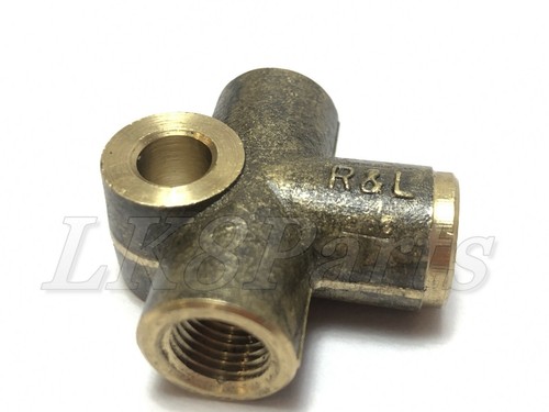 Land Rover Series Defender Discovery NRC4251 Rear Brake Pipe T Piece ...