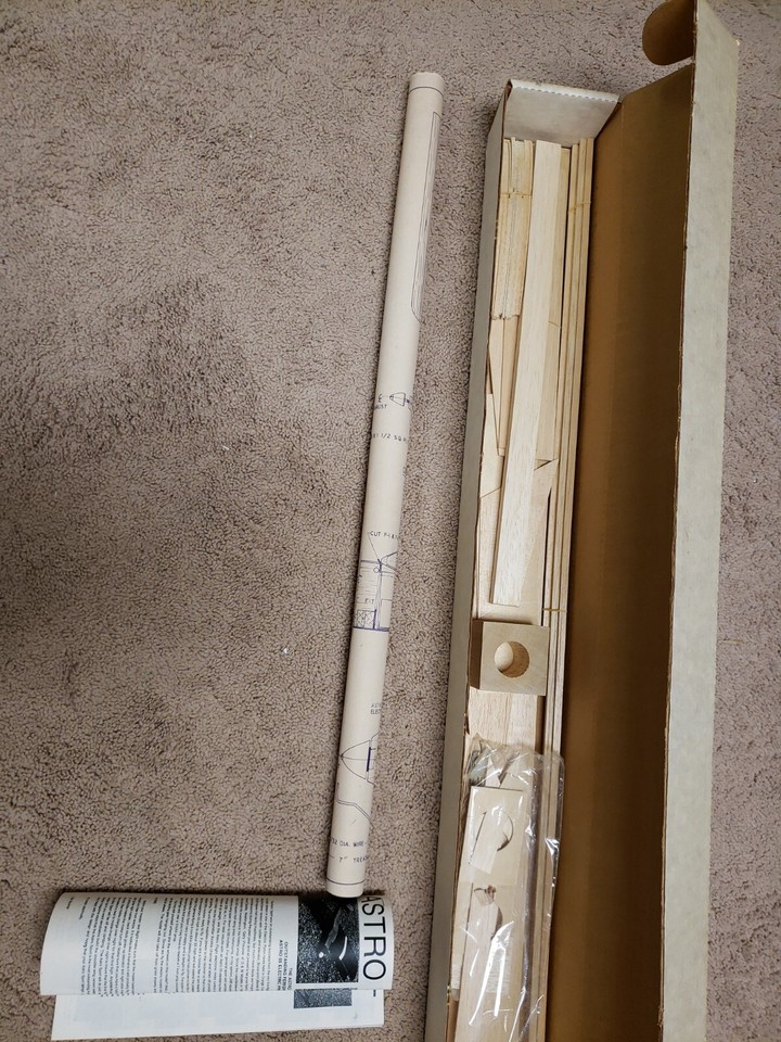 Astro Flight - Astro Sport - 37" wingspan - New kit in box | eBay